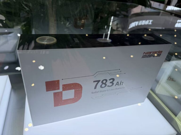 Narada Power launches 783 Ah cell, 8.3 MWh solid state battery - Energy ...