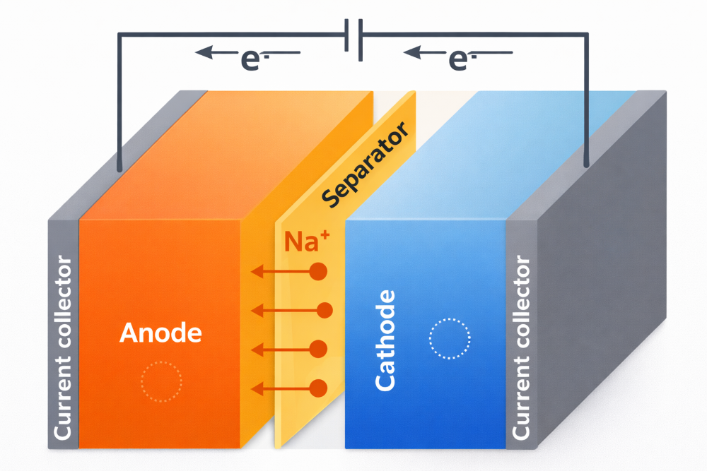 Scientists design low-cost sodium-ion battery with cheap electrode ...